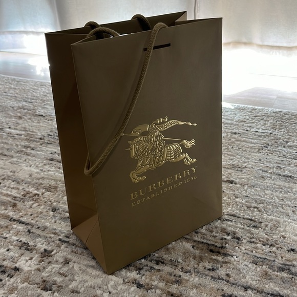 Burberry | Storage & Organization | Burberry Paper Bag | Poshmark